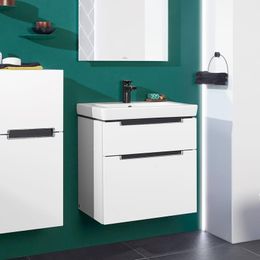 Villeroy & Boch Villeroy & Boch Subway 2.0 Schrank mit Waschtisch, 2 Ausz&uuml;ge, 7113FAR1+A91010DH,