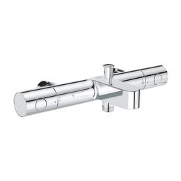 Grohe Grohtherm 800 Cosmopolitan Aufputz-Wannenarmatur mit Thermostat, 34770000,