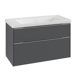 Villeroy & Boch Villeroy & Boch Subway 3.0 Schrank mit Waschtisch, 2 Ausz&uuml;ge, 4A70A3R1+C57000VR,
