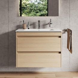 Duravit Plinero Schrank mit Waschtisch, 2 Ausz&uuml;ge, 23028332002+PL6743030300000,