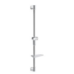 Hansa Viva Brausestange, Bohrlochabstand variabel, mit Ablage, 44130200,