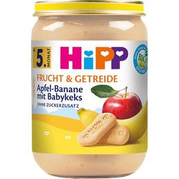 HiPP Frucht & Getreide Apfel-Banane mit Babykeks ab dem 5.Monat