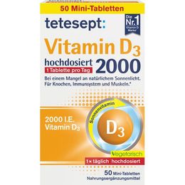 tetesept Vitamin D3 2000 I.E Tabletten 50 St