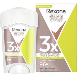 Rexona Antitranspirant Deocreme Maximum Protection Stress Control