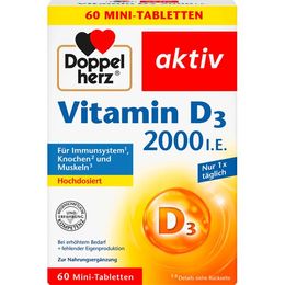 Doppelherz Vitamin D3 2000 I.E. Mini Tabletten 60 St