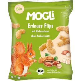 Kindersnack Erdnuss Flips mit Kichererbsen, ab 3 Jahre MOGLI