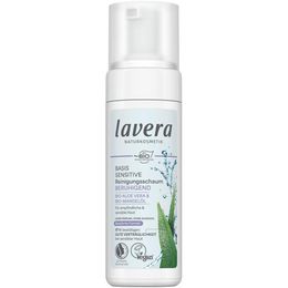 lavera NATURKOSMETIK Reinigungsschaum Basis Sensitiv