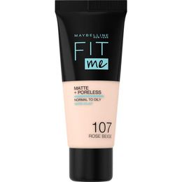 Maybelline NEW YORK Foundation Fit Me Matte 107 Rose Beige