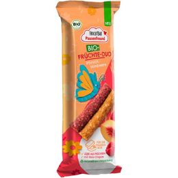 Kindersnack Pausenfreund Fr&uuml;chte-Duo, Pfirsich-Himbeere, ab 3 Jahren FRUCHTBAR Pausenfreund