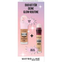Maybelline NEW YORK Geschenkset 4-in-1 Instant Perfector Glow 02 Medium & Concealer Instant Anti-Age L&ouml;scher 04 Honey 2tlg