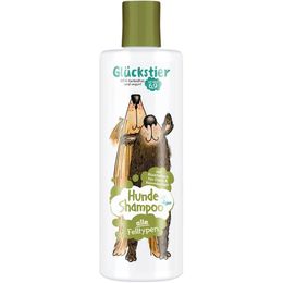 Hundeshampoo f&uuml;r alle Felltypen Gl&uuml;ckstier