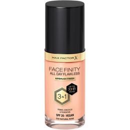 Max Factor Foundation Facefinity All Day Flawless LSF 20, 50 Natural Rose