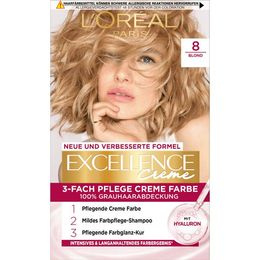 L'OR&Eacute;AL PARiS EXCELLENCE Creme Haarfarbe 8 Blond