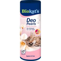 Katzenstreu Deo Pearls, Baby Puder Duft Biokat's