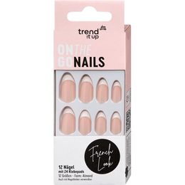 trend !t up K&uuml;nstliche N&auml;gel On the Go Nails French Look