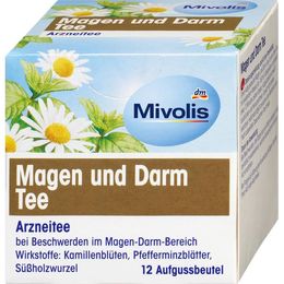 Mivolis Arzneitee, Magen & Darm Tee (12 Beutel)
