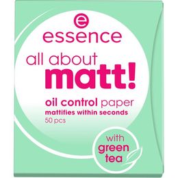 Essence Mattierendes Papier All About Matt! Oil Control Paper