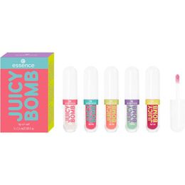 Essence Lippen&ouml;l Juicy Bomb Set 5tlg 01 Glossy Days Ahead!
