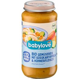 babylove Men&uuml; Gem&uuml;sereis mit S&uuml;&szlig;kartoffel und H&uuml;hnchen ab dem 12. Monat