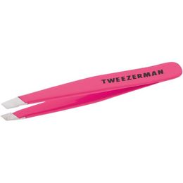Tweezerman Pinzette, Mini Slant Tweezer Neon Pink