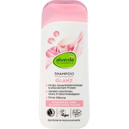 alverde Shampoo Glanz mit Rosenbl&uuml;tenwasser & pflanzlichem Protein