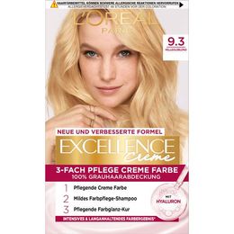 L'OR&Eacute;AL PARiS EXCELLENCE Creme Haarfarbe 9.3 Hellgoldblond