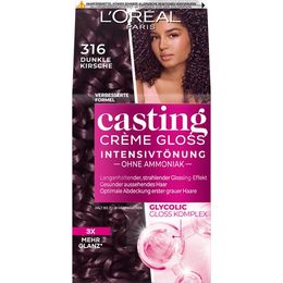 L'OR&Eacute;AL PARiS CASTING Cr&egrave;me Gloss Intensivt&ouml;nung 316 Dunkle Kirsche