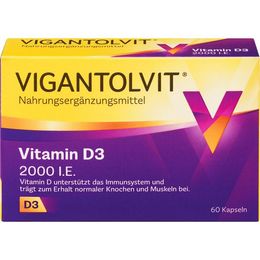 VIGANTOLVIT&reg; VIGANTOLVIT Vitamin D3 2000 I.E. 60 Weichkapseln
