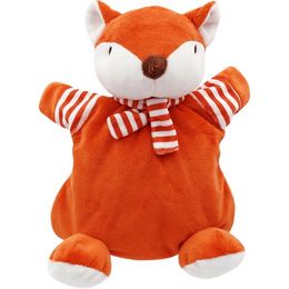 Handpuppe Fuchs, orange fluffies