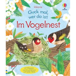 Kinderbuch Guck mal, wer da ist! Im Vogelnest USBORNE