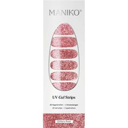 Maniko UV Gel Nagelfolien Glittery Ros&eacute;