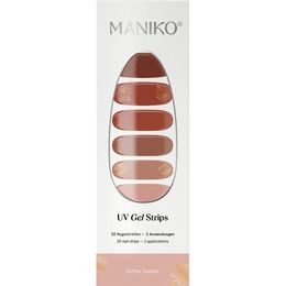 Maniko UV Gel Nagelfolien Toffee Twinkle