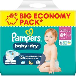 Pampers Windeln Baby Dry Gr. 4+ (10-15 kg) Big Pack