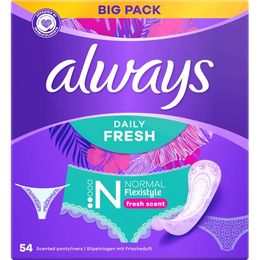always Slipeinlagen Daily Fresh Normal Flexistyle mit Frischeduft, Big Pack