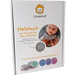 Halstuch mini grau L&ouml;wenkind