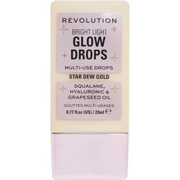 Revolution Highlighter Glow Drops Bright Light Star Dew Gold