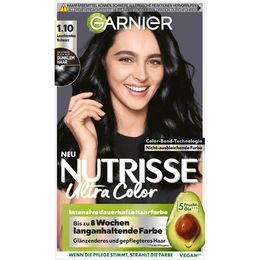 GARNIER NUTRISSE Haarfarbe Ultra Color 1.1 Leuchtendes Schwarz