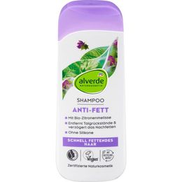 alverde NATURKOSMETIK Shampoo Anti Fett Brennnessel, Zitronenmelisse