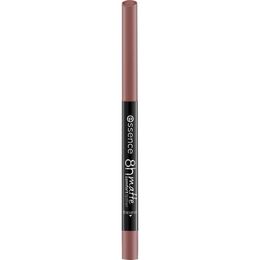 Essence Lipliner 8h Matte Comfort 02 Silky Hazelnut