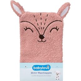Waschlappen mit Motiv Reh babylove