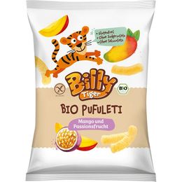 Kindersnack Pufuleti Mango & Passionsfrucht ab 3 Jahren Billy Tiger