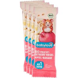 Frucht-Getreide-Riegel Apfel-Banane ab 1 Jahr (4x25 g) babylove