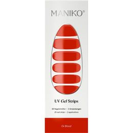 Maniko UV Gel Nagelfolien Ox Blood