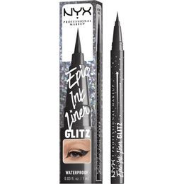 Nyx Cosmetics NYX PROFESSIONAL MAKEUP Eyeliner Epic Ink Jeanz Glitz Graphite Glitz 06