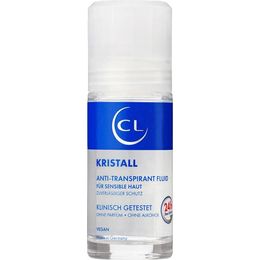 CL Antitranspirant Deo Roll-on Kristall Mineral Fluid extra sensitive