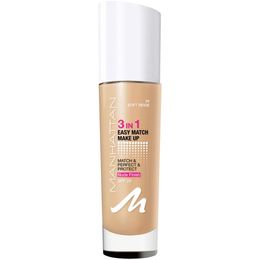 MANHATTAN Foundation 3in1 Easy Match Soft Beige 34, LSF 20