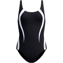 Speedo QUANTUM CONTOUR Badeanzug Damen - Gr&ouml;&szlig;e 42 - schwarz
