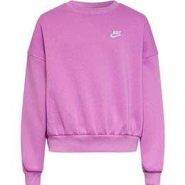 Nike Club Sweatshirt M&auml;dchen - Gr&ouml;&szlig;e 128/134 - rosa