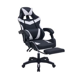 HTI-Living Gaming Stuhl Krit Eco Schwarz-Wei&szlig;