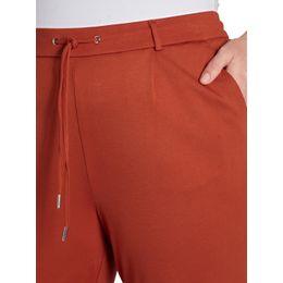 WITT Damen Jogg Pants in Interlock-Qualit&auml;t, rostrot, Gr&ouml;&szlig;e 38